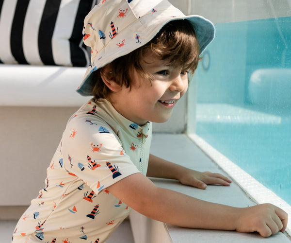 Baby & Kids Sun and Swim Hats -Maison tini – maison tini